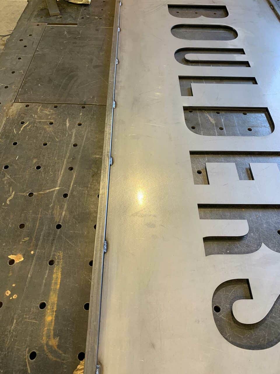 Custom Steel Signs - Mountain Metal Works