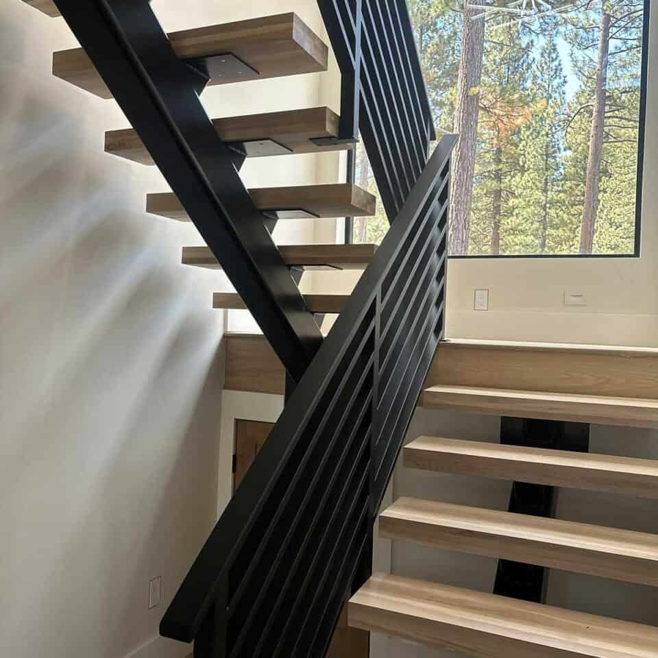 Steel Stair Stringers - Mountain Metal Works